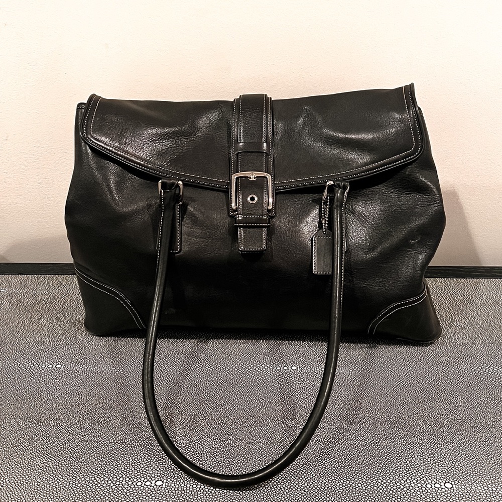 Coach Satchel Black - Gem